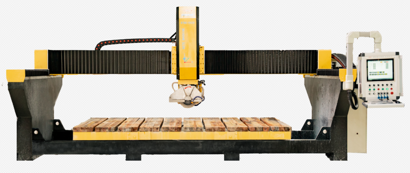 5 axis 4 linkage bridge sawing machine-Whole Bridge Automatic Sawing ...